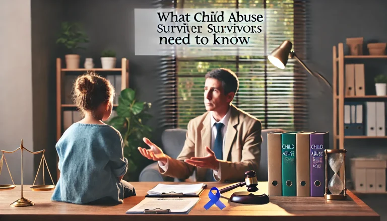 Legal Rights and Recovery: What Child Abuse Survivors Need to Know